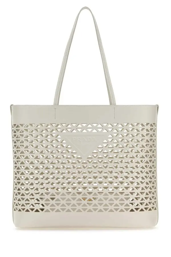 Prada Leather Shopping Bag