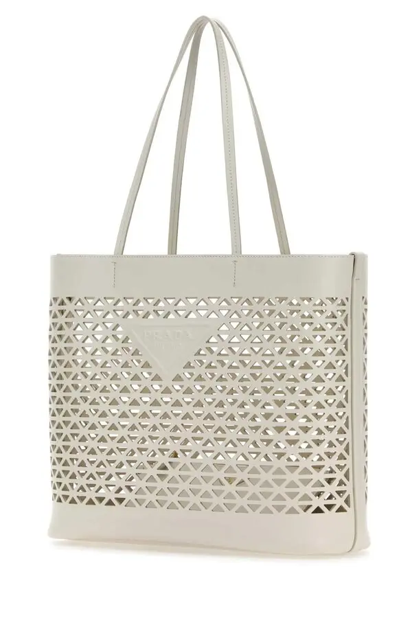 Prada Leather Shopping Bag
