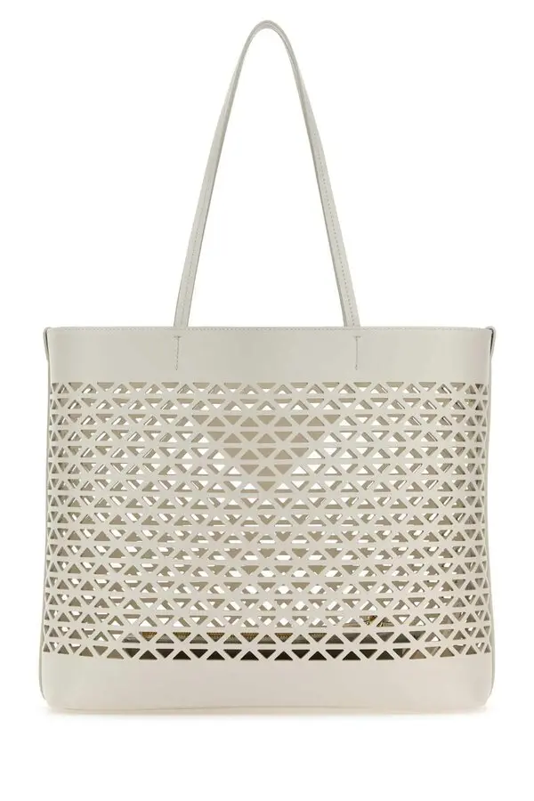 Prada Leather Shopping Bag