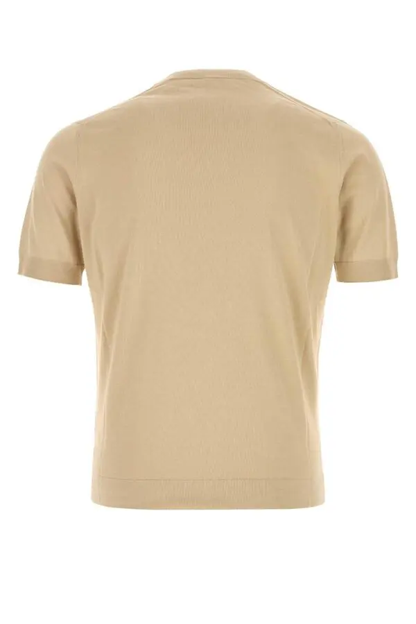 Prada Beige Cotton Sweater - Brown