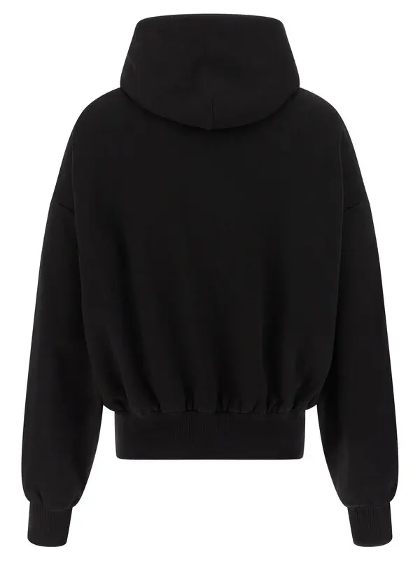 Dolce & Gabbana Flocked Print Hoodie
