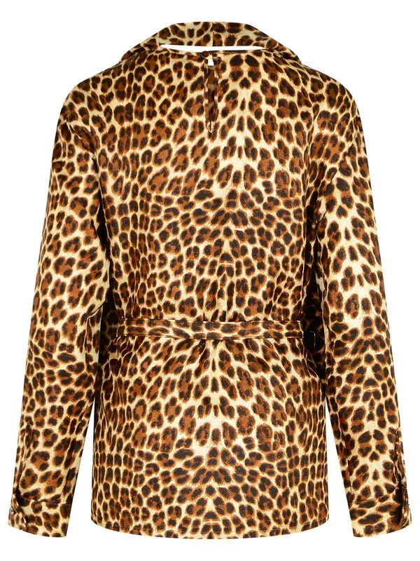P.a.r.o.s.h Animlier Silk Blouse