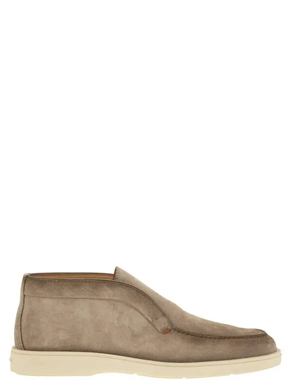 Santoni Suede Desert Boot