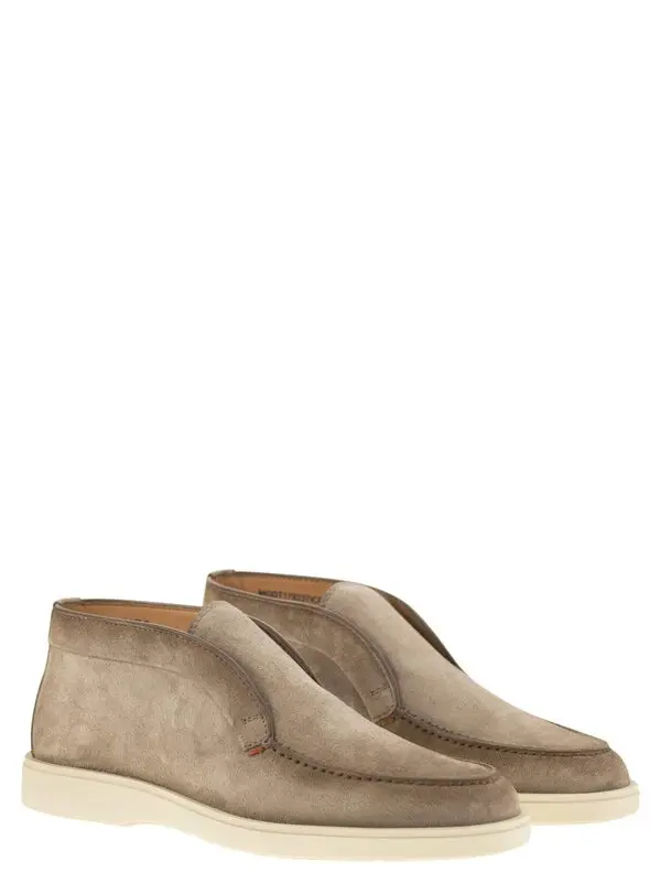 Santoni Suede Desert Boot