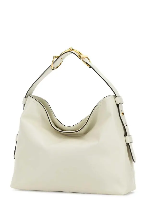 Gucci Leather Medium Beatrix Shopping Bag - White
