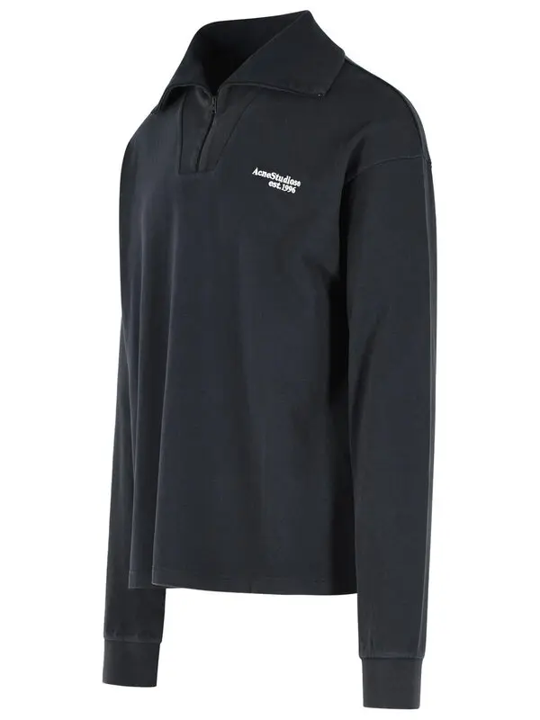 Acne Studios Cotton Sweatshirt - Black