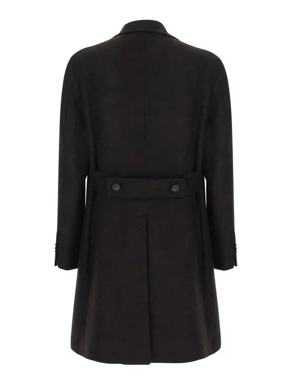 Tagliatore Arden Double-breasted Wool Blend Coat