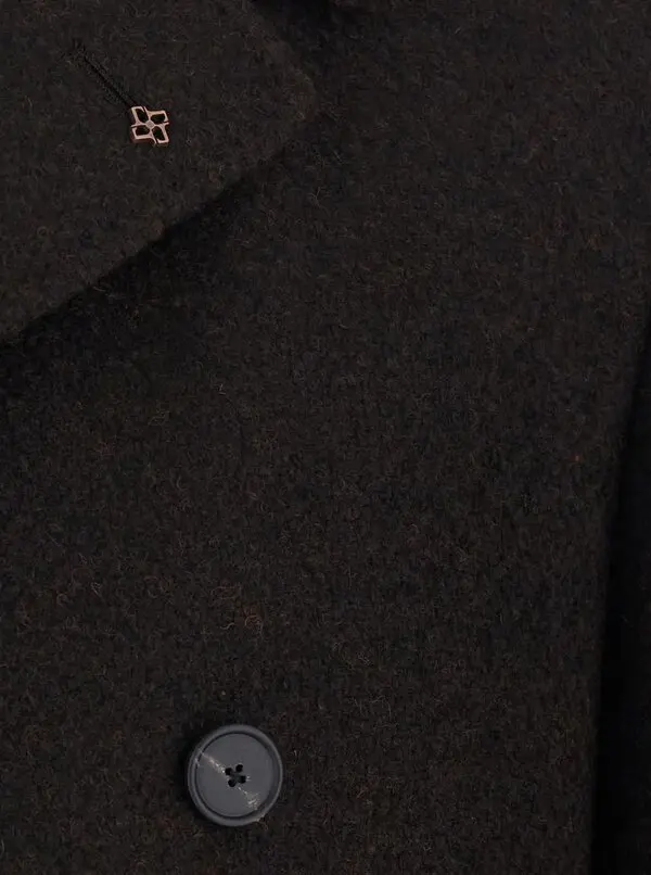 Tagliatore Arden Double-breasted Wool Blend Coat