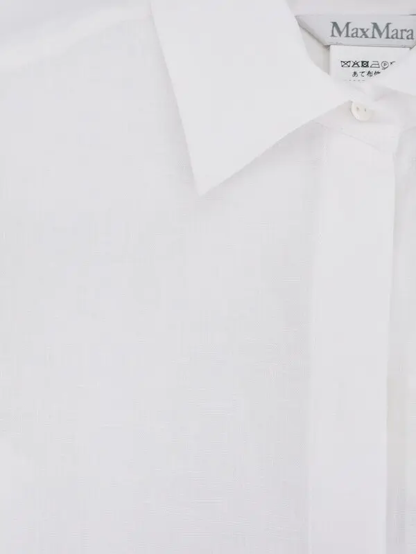 Max Mara Mxmfalasco Linen Shirt - Multicolor