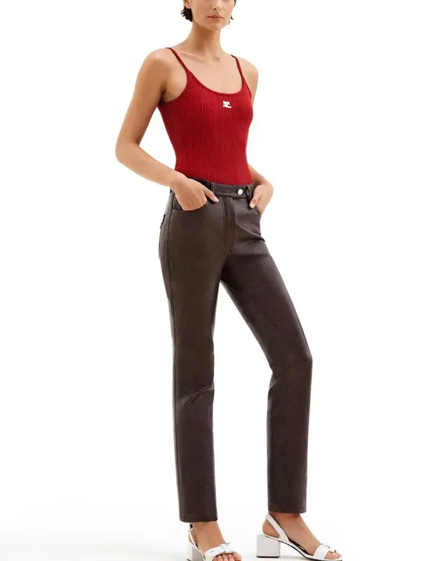 COURREGES Tank Top In Maglia Reedition