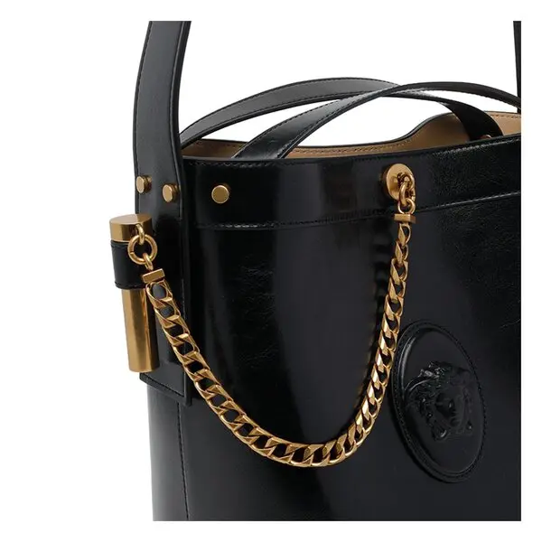 Versace Small Pivot Bucket Bag