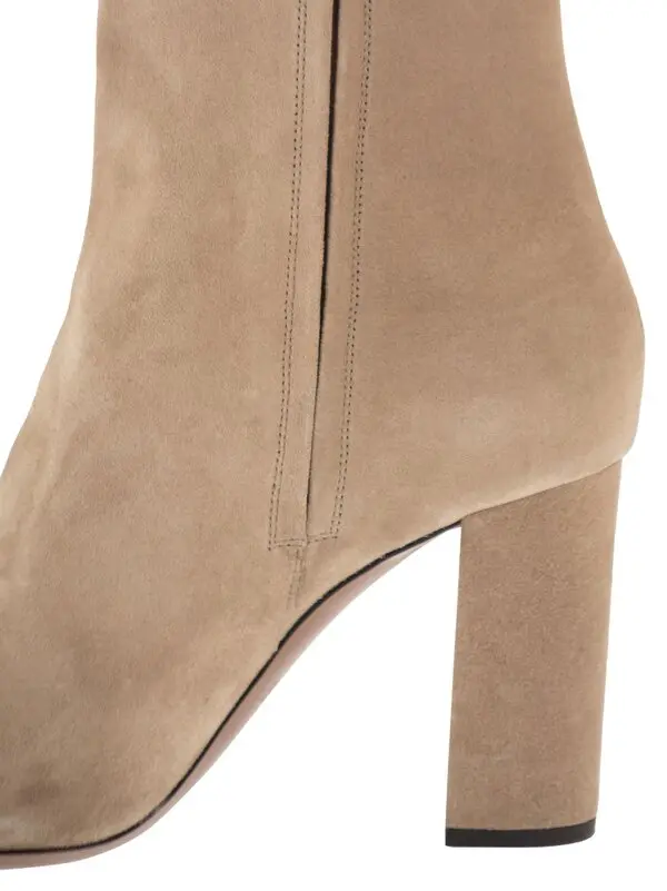 Paris Texas Anja Ankle Boot 85 Suede Ankle Boots