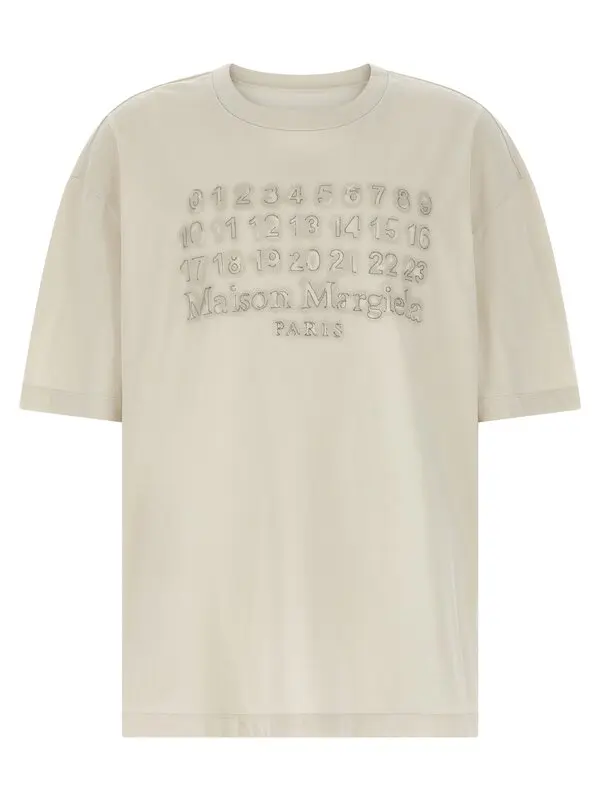 MAISON MARGIELA Logo T-shirt - Cream