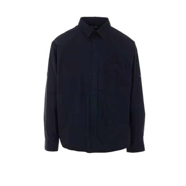 Balenciaga Logo Oversized Shirt - Black