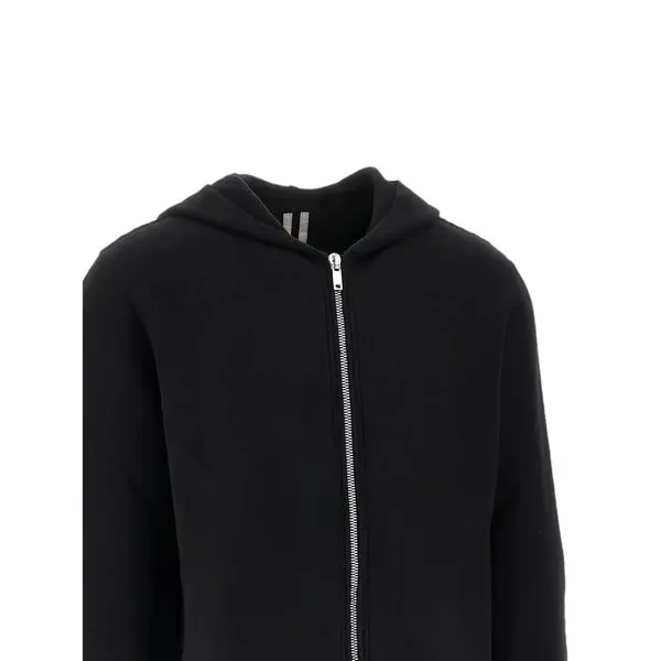 Rick Owens Cashmere-blend Knit Zip-up Hoodie