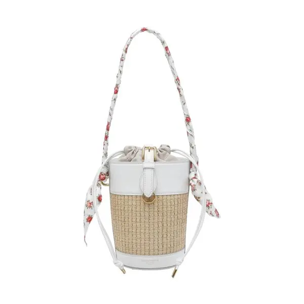 Dolce & Gabbana Capri Bucket Bag - White