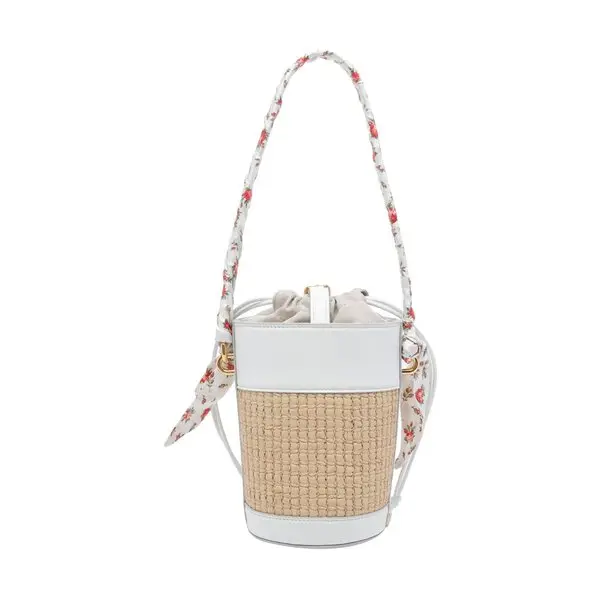 Dolce & Gabbana Capri Bucket Bag - White