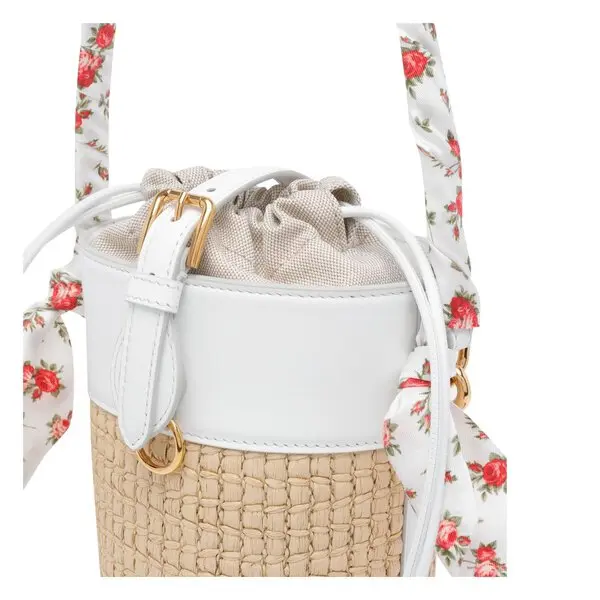 Dolce & Gabbana Capri Bucket Bag - White