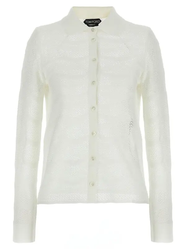 TOM FORD Openwork Cardigan