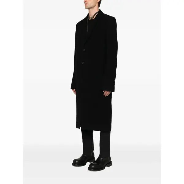 Rick Owens Coats Single Breasted Coats