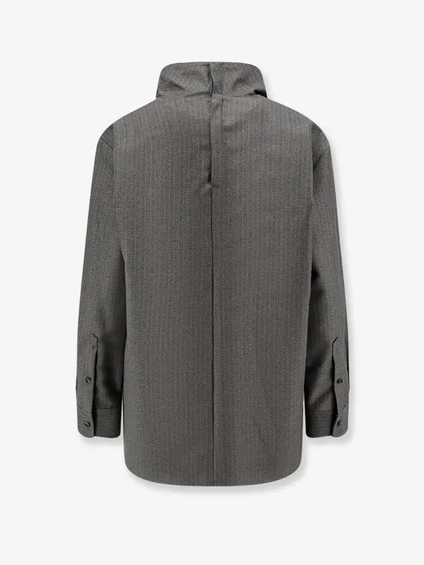 Bottega Veneta Wool And Mohair Shirt - Multicolor