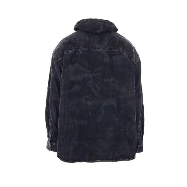 Balenciaga Denim Shirt Parka