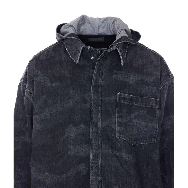 Balenciaga Denim Shirt Parka