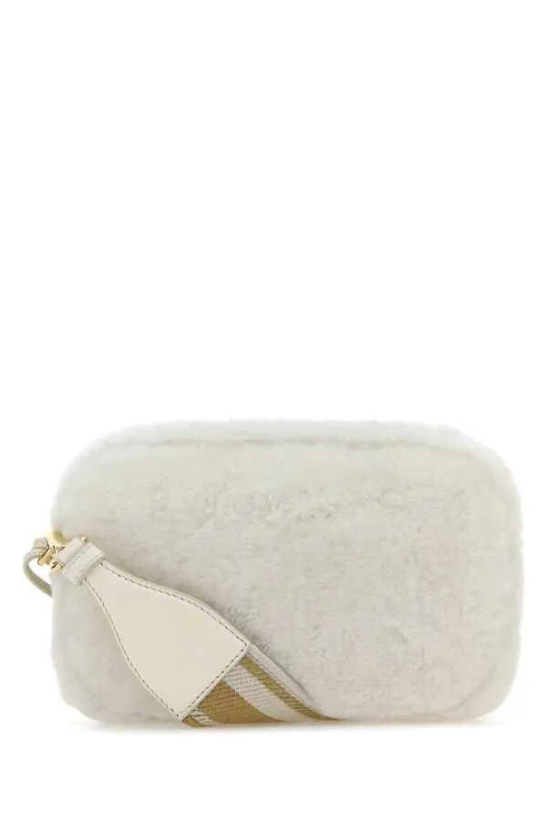 Prada Shearling Crossbody Bag