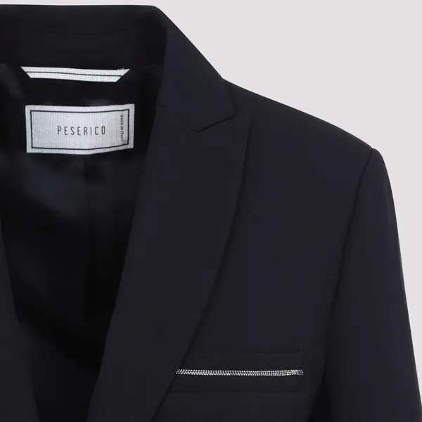 Peserico Tailored Blazer - Blue