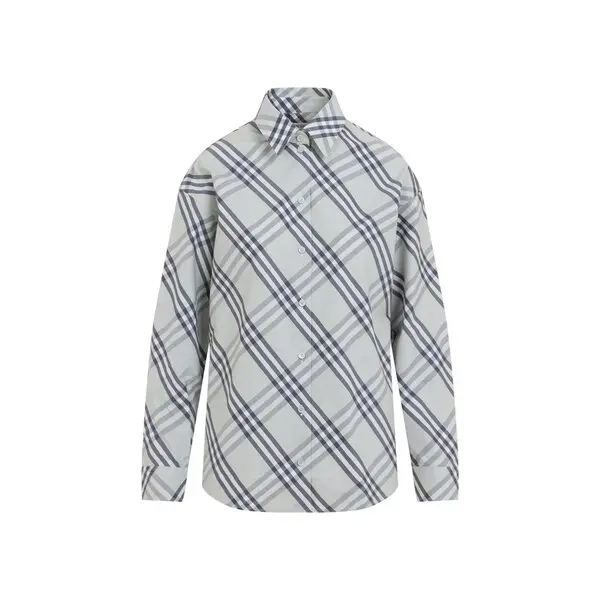 Burberry Elara Check Shirt - Green