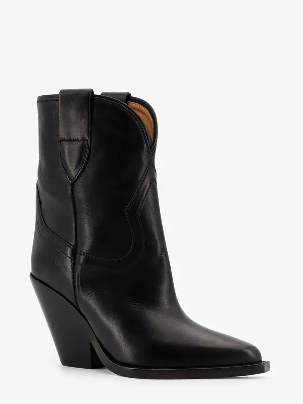 Isabel Marant Étoile Leyane Leather Boots - Black