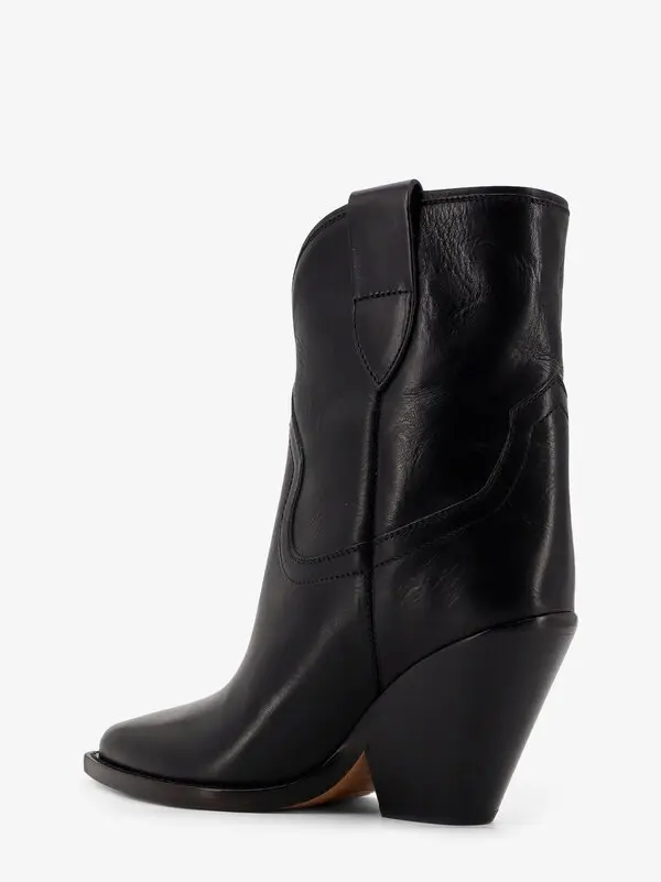 Isabel Marant Étoile Leyane Leather Boots - Black