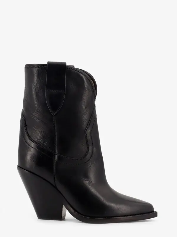 Isabel Marant Étoile Leyane Leather Boots - Black