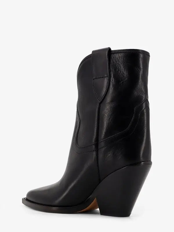 Isabel Marant Étoile Leyane Leather Boots - Black