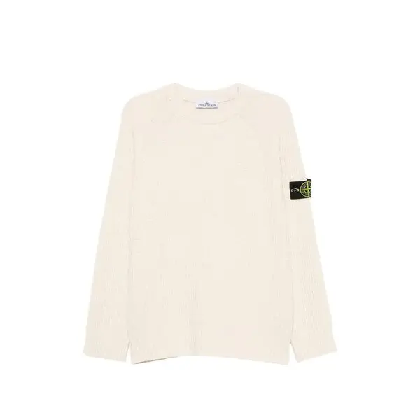 Stone Island Neutrals Sweaters & Knitwear Jumpers - Cream