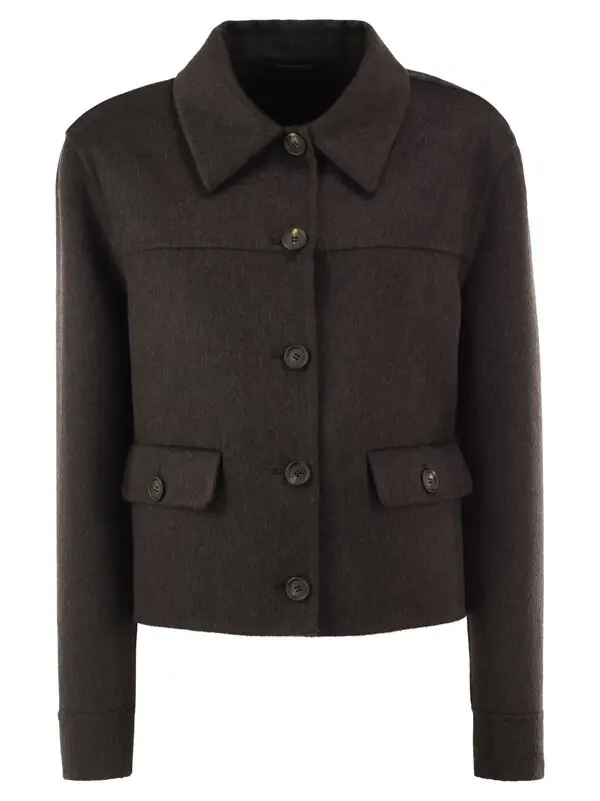 Brunello Cucinelli Cashmere Jacket - Brown