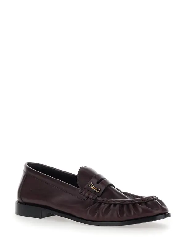Saint Laurent Le Loafer Smooth Leather Loafers - Multicolor