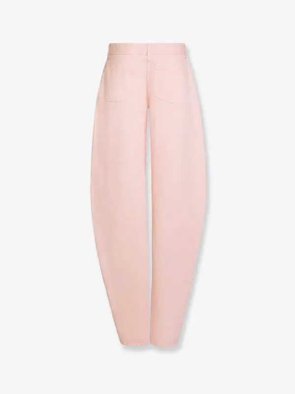 Alaïa Barrel Fit Denim Trousers