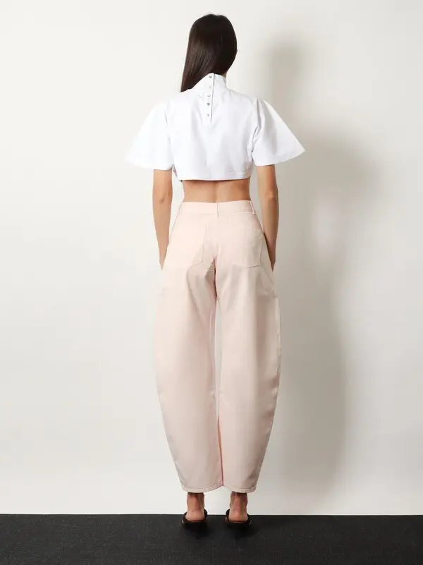 Alaïa Barrel Fit Denim Trousers - Multicolor