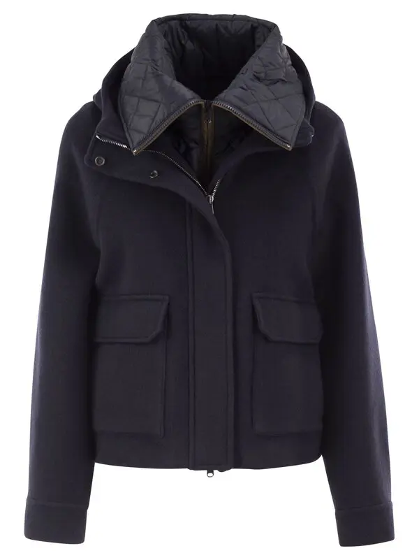 Brunello Cucinelli Wool And Cashmere Jacket - Multicolor