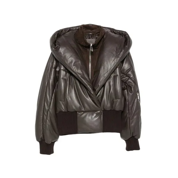 Attico Jackets Leather Jackets