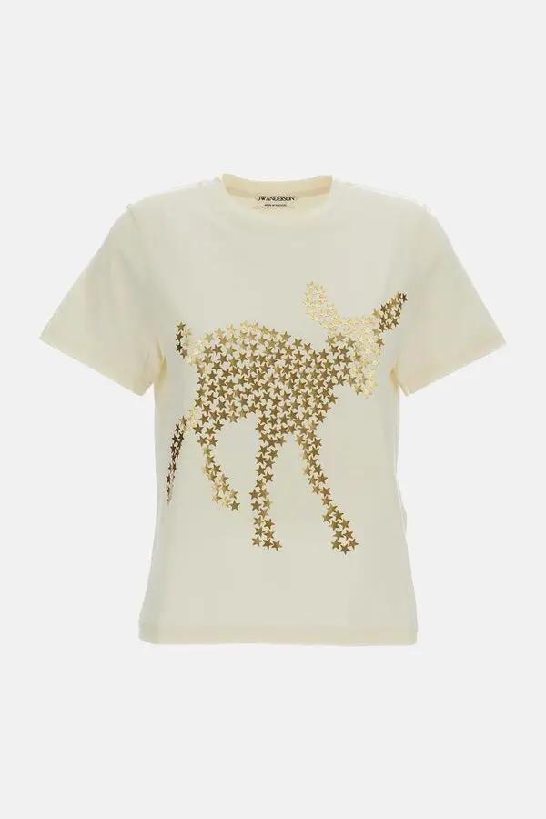 JW Anderson Animal Stars T-shirt - Multicolor