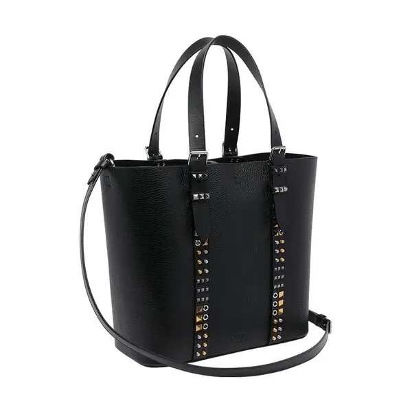 Valentino Garavani Medium Rockstud Tote Bag - Gold