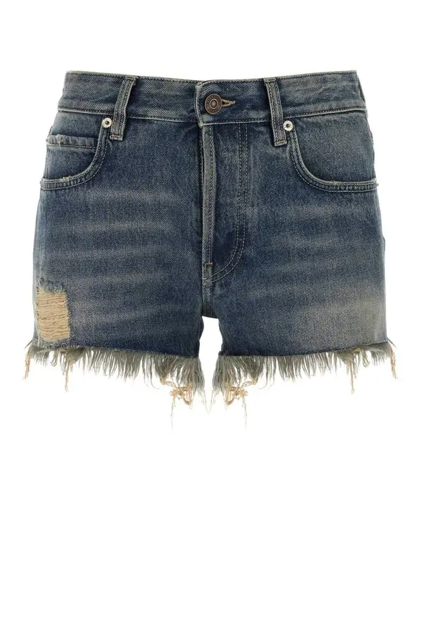 Balenciaga Denim Shorts