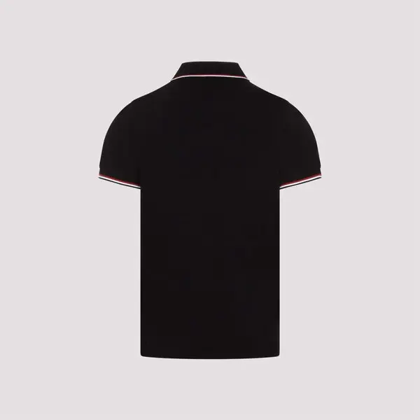 Moncler Ss Polo T-shirt - Black