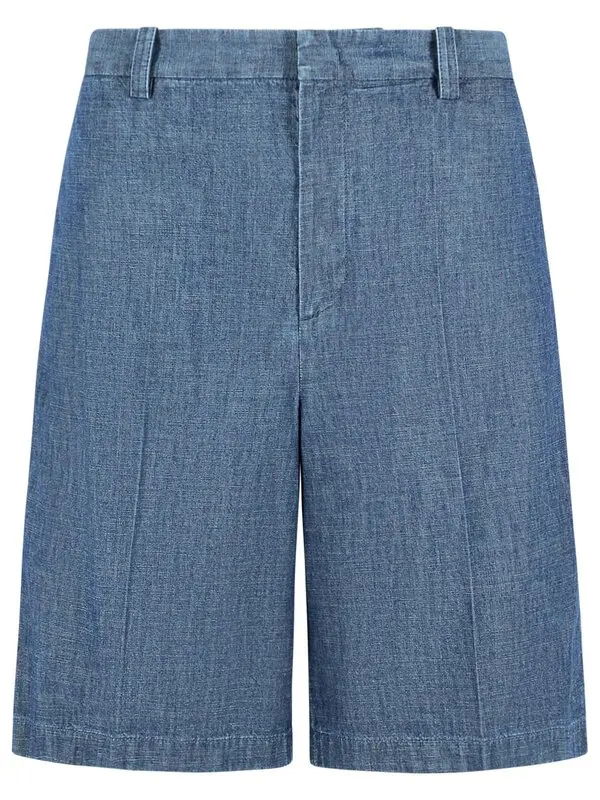 JIL SANDER Cotton Bermuda Shorts