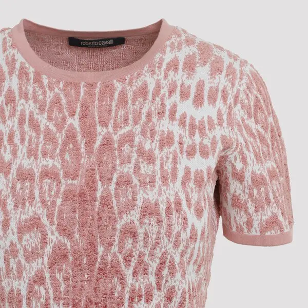 Roberto Cavalli Jaguar Print Dress