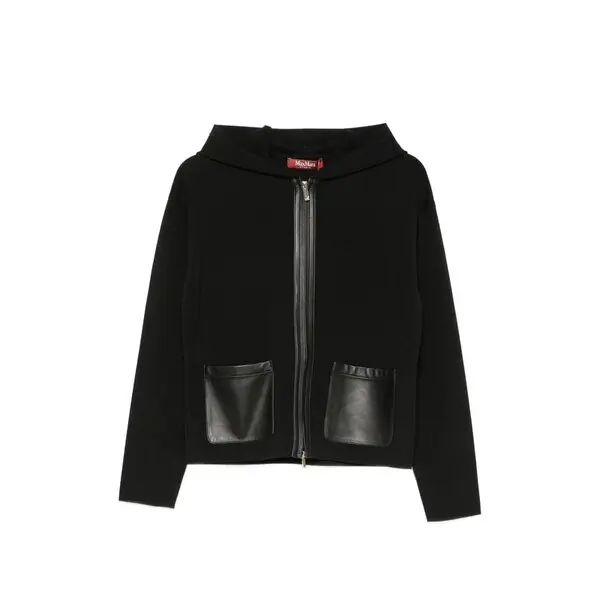 Max Mara Tops Hoodies - Black