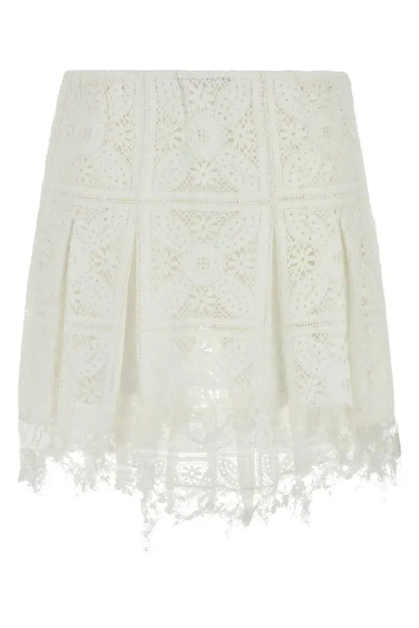 Loewe Lace Shorts - White