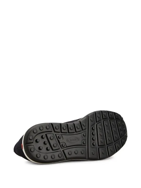 TOD'S Red Dot Leather Loafers - Multicolor